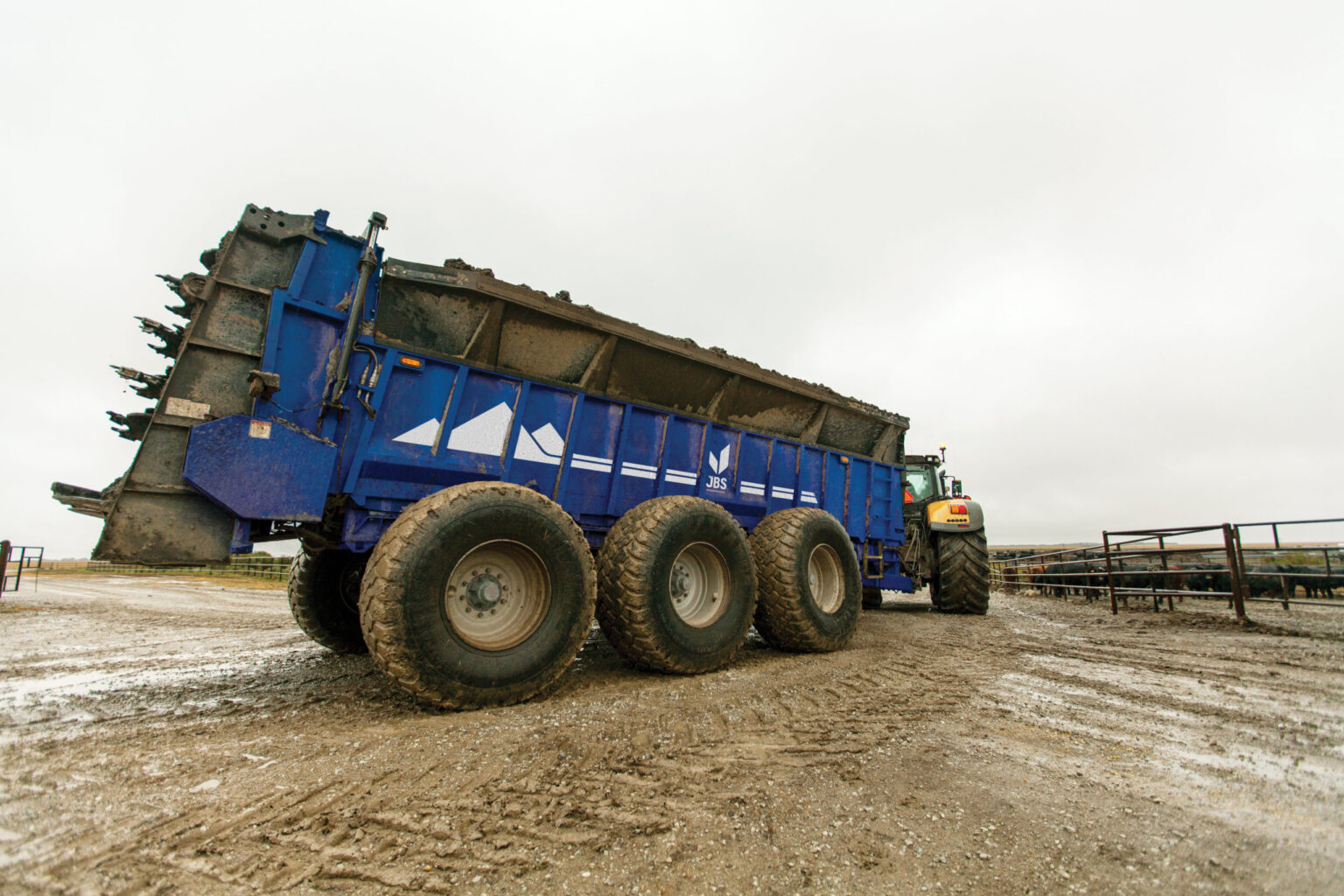 JBS Equipment Low Rider Manure Spreader - Byron AG Machinery - Byron AG Machinery