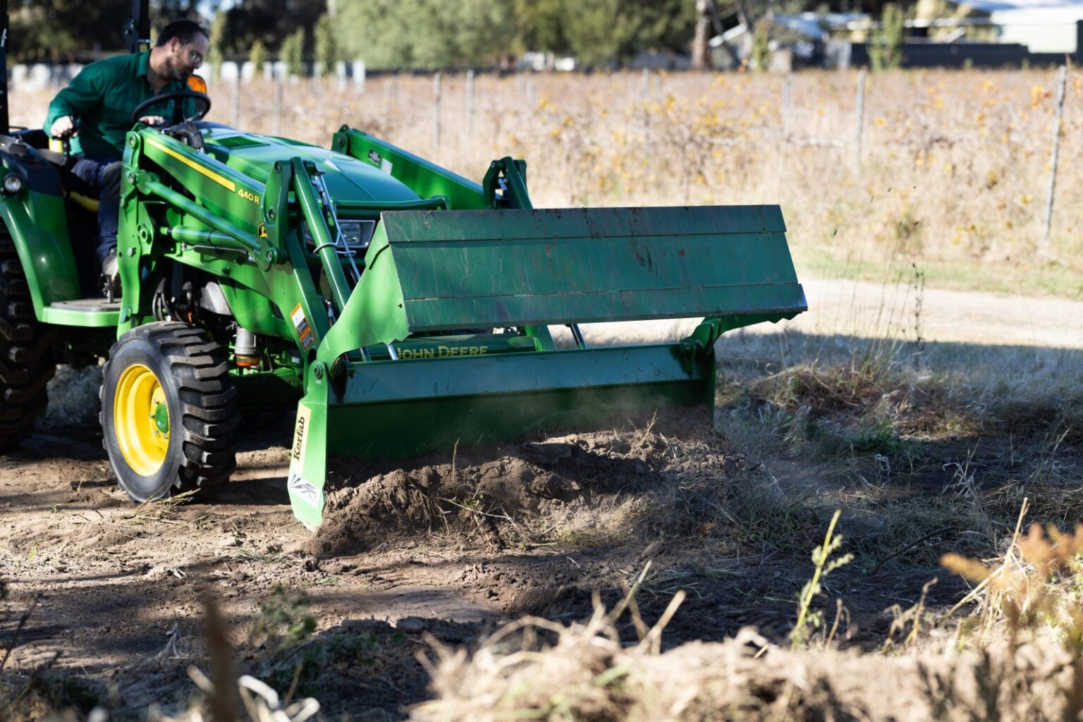 Kerfab Attach & Go Range - Tractor 4 in 1 Bucket - Byron AG Machinery ...